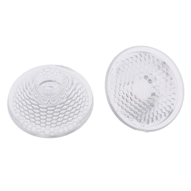 5 Pcs 1W 3W 5W Led Lens 20Mm Optical Pmma Flat Transparent Lenses 60 ...