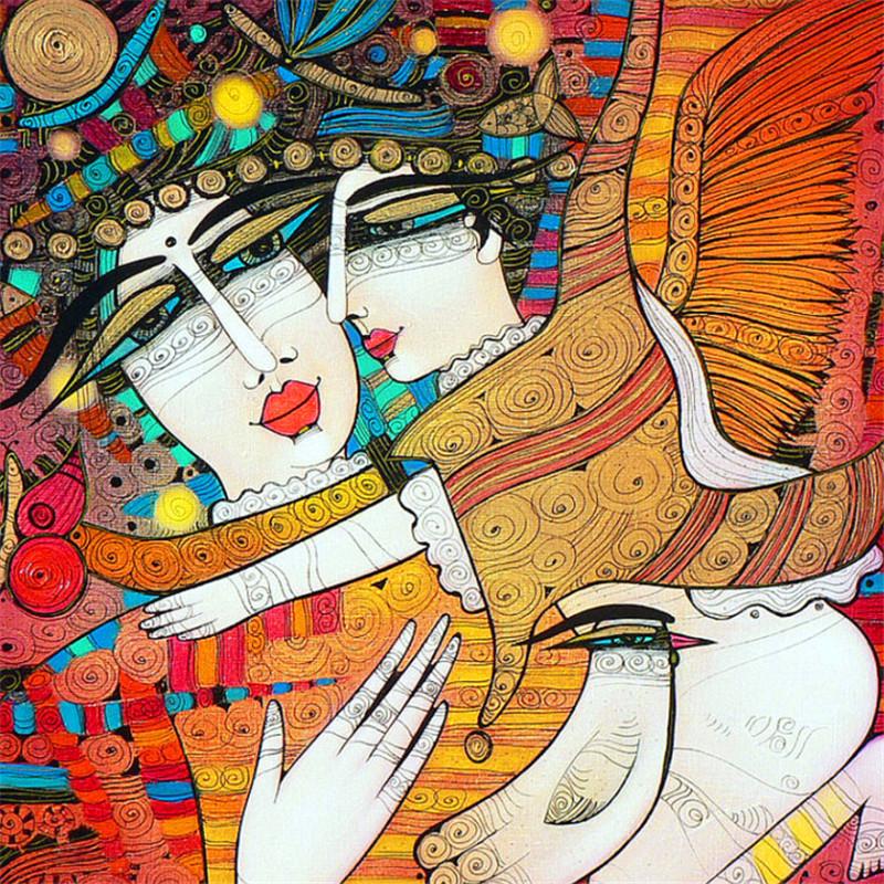 Diamond Painting Abstract Beauty 5D Diamond Painting Cross Stitch ...