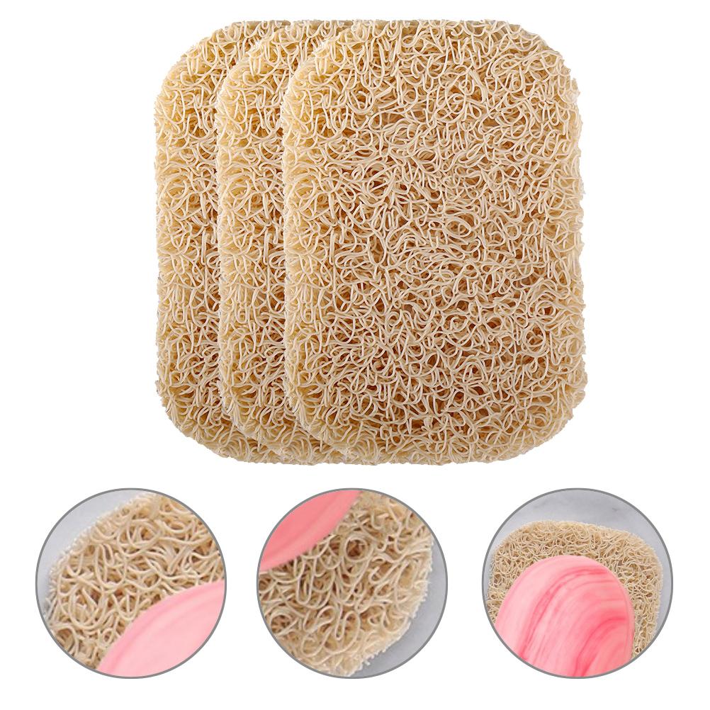 Buy 1 Set 3Pcs Soap Saver PVC Soap Tray Non-slip Soap Holder Soap ...
