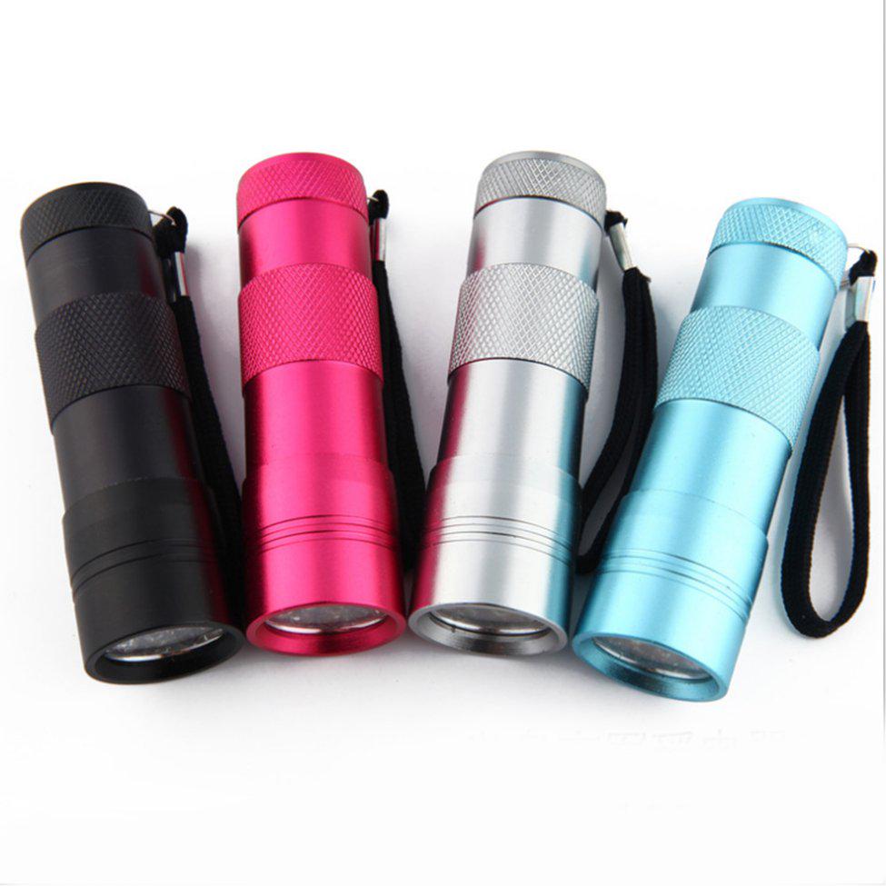 Buy 12 LED UV Torch Light 395nm Multifunction Mini Portable Ultraviolet ...