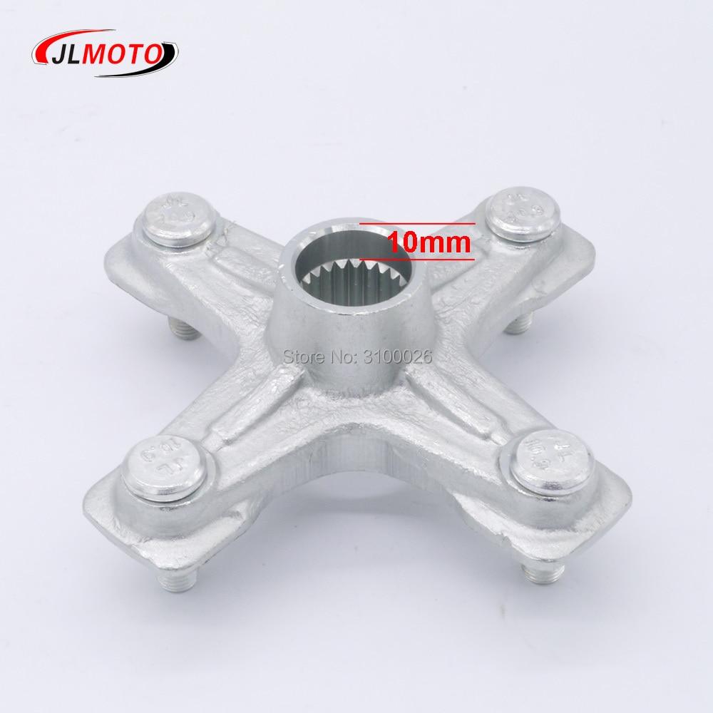Cheap 4*M10 115mm 24T Rear Axle Wheel Hub Fit For Motoland 250s YAMAHA ...