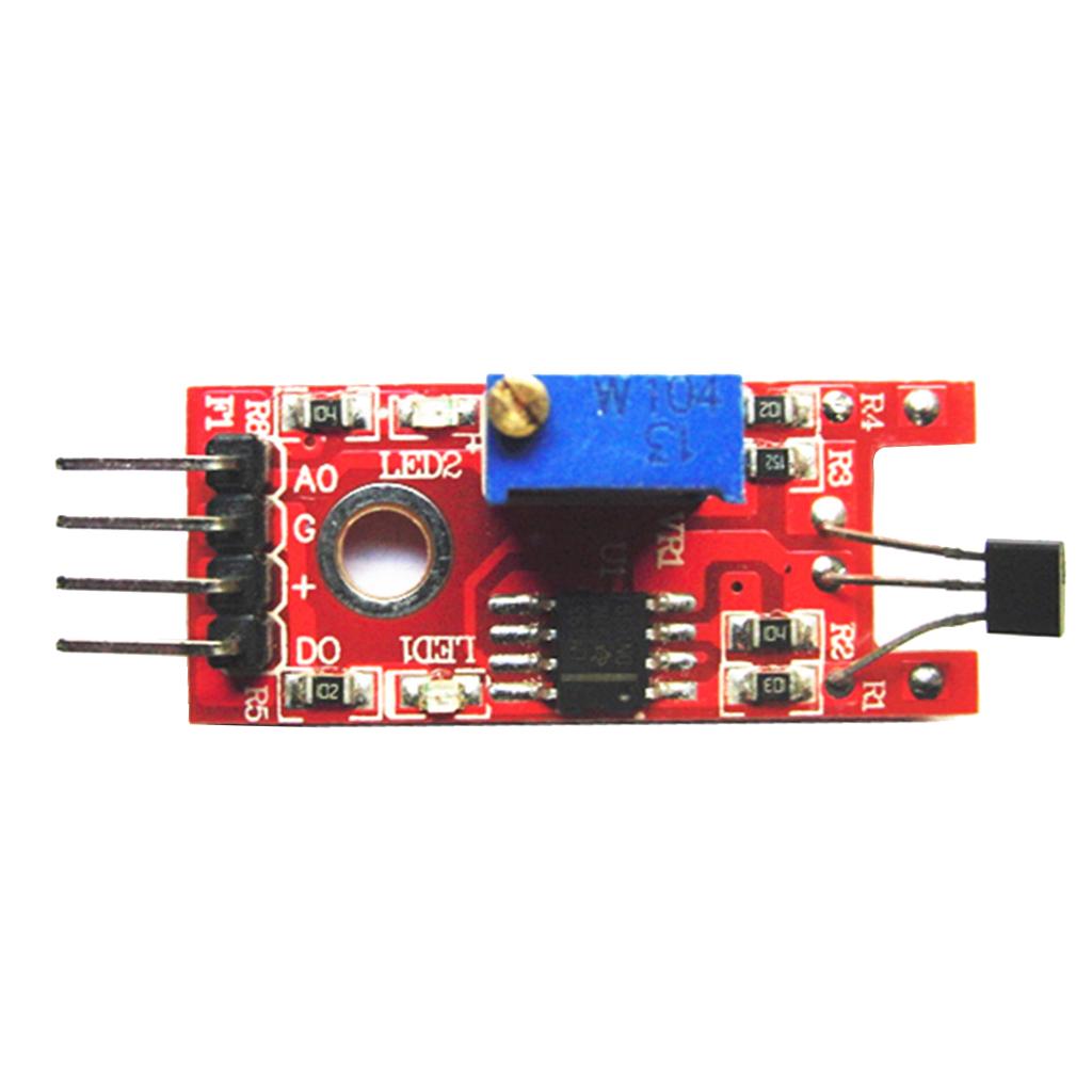 DC 5V Hall / Holzer Effect Sensor Module Magnetic Board for Arduino-buy ...