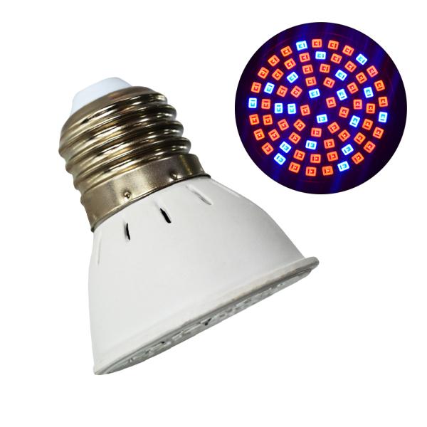 Buy E27 6W 72 LEDs Yard Garden Grow Light Bulb Red Blue Plant Light ...