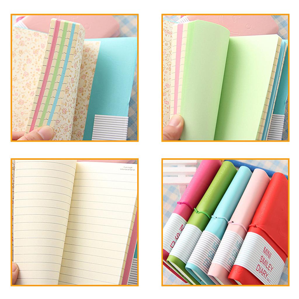 Buy [LES]Hot Sale Notebook Fashionable Notepads with Faux Leather Cover ...