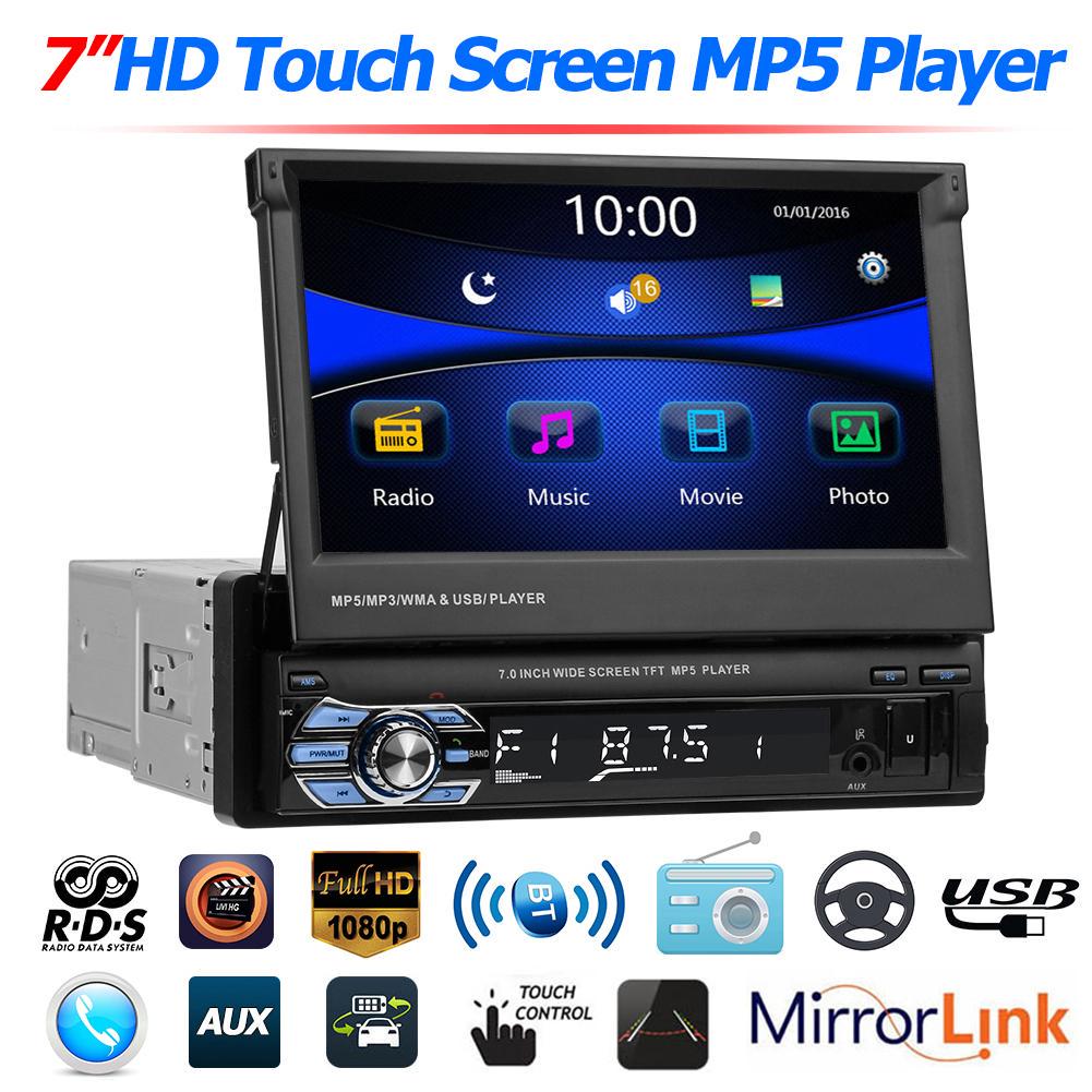 Buy SWM 9601 Upgraded Car Stereo MP5 Player RDS AM FM Radio BT4.0 USB ...