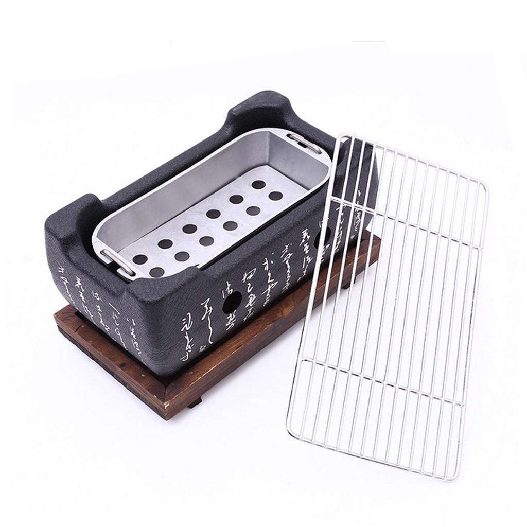 Buy Japanese Korean Style Mini Portable Barbecue BBQ Grill Ceramic ...
