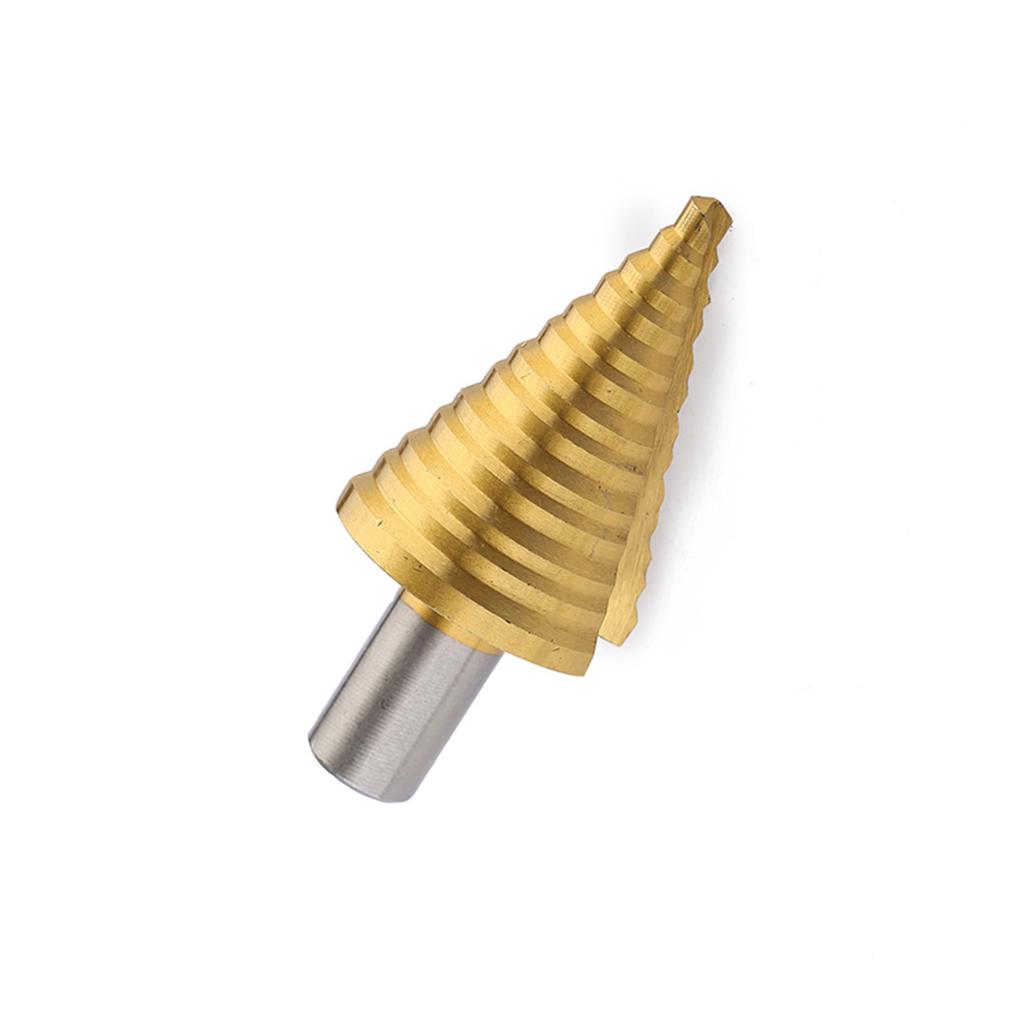 Buy High Speed Steel Hex Shank 5-35mm Total 13 Steps for Cutting Holes ...