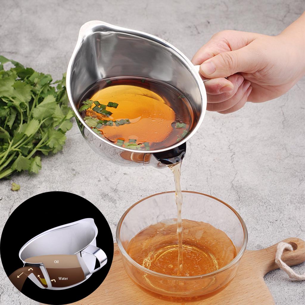 Buy Oil Separator Cooking Grease Fat Stainlesssteel Oil Bowl Soup Fat ...