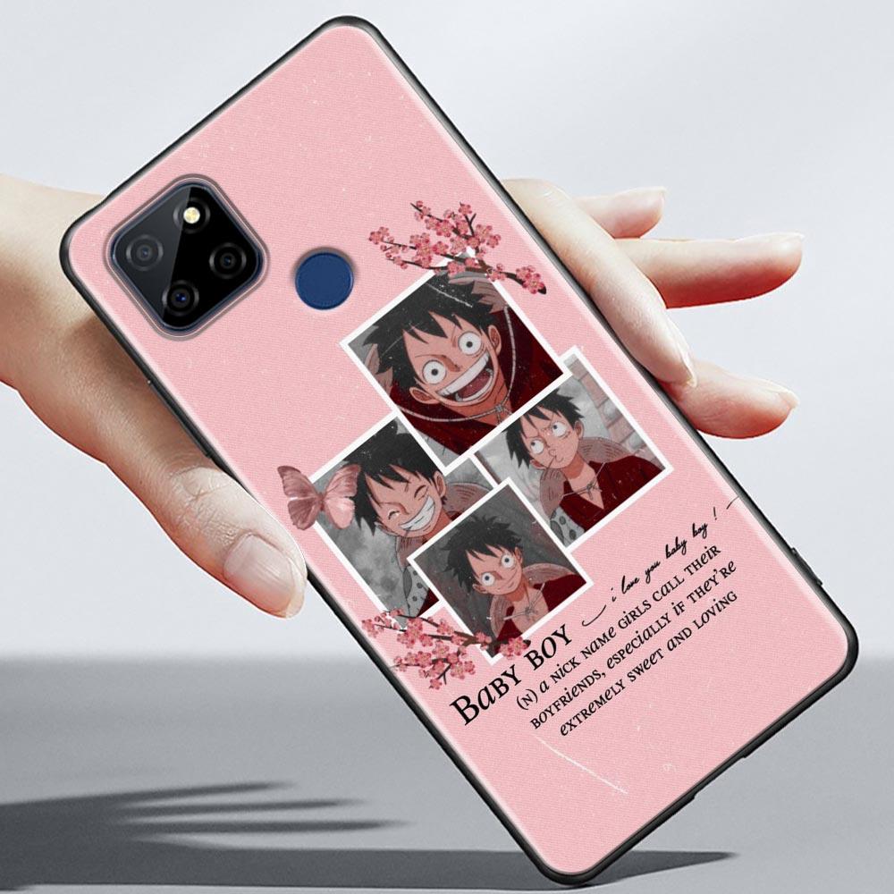 Buy Anime One Piece Monkey D. Luffy Phone Case for Realme C2 C3 C21 C25 ...