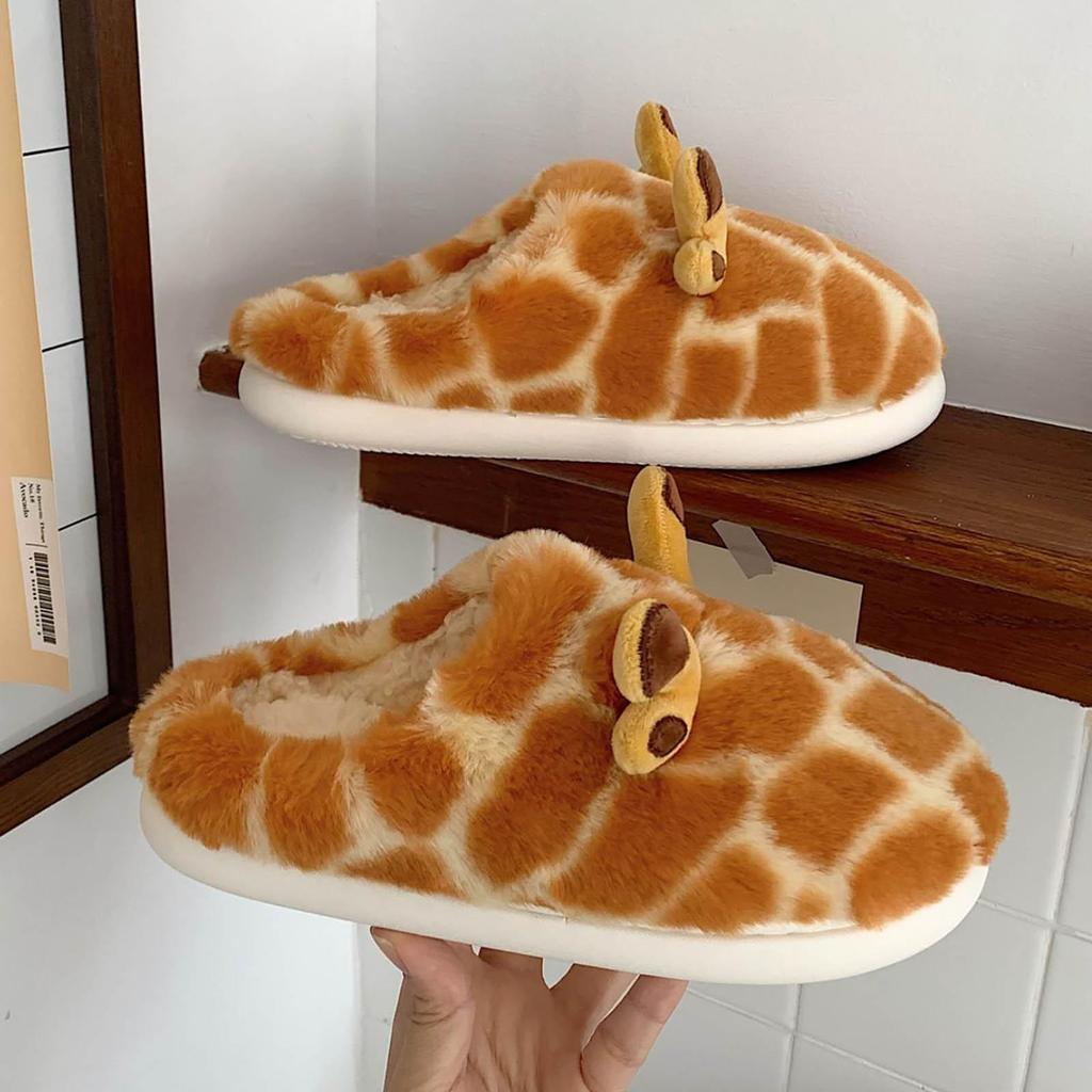 Buy (Keyboard)Women's Cotton Slippers Warm Home Cute Soft Plush House ...