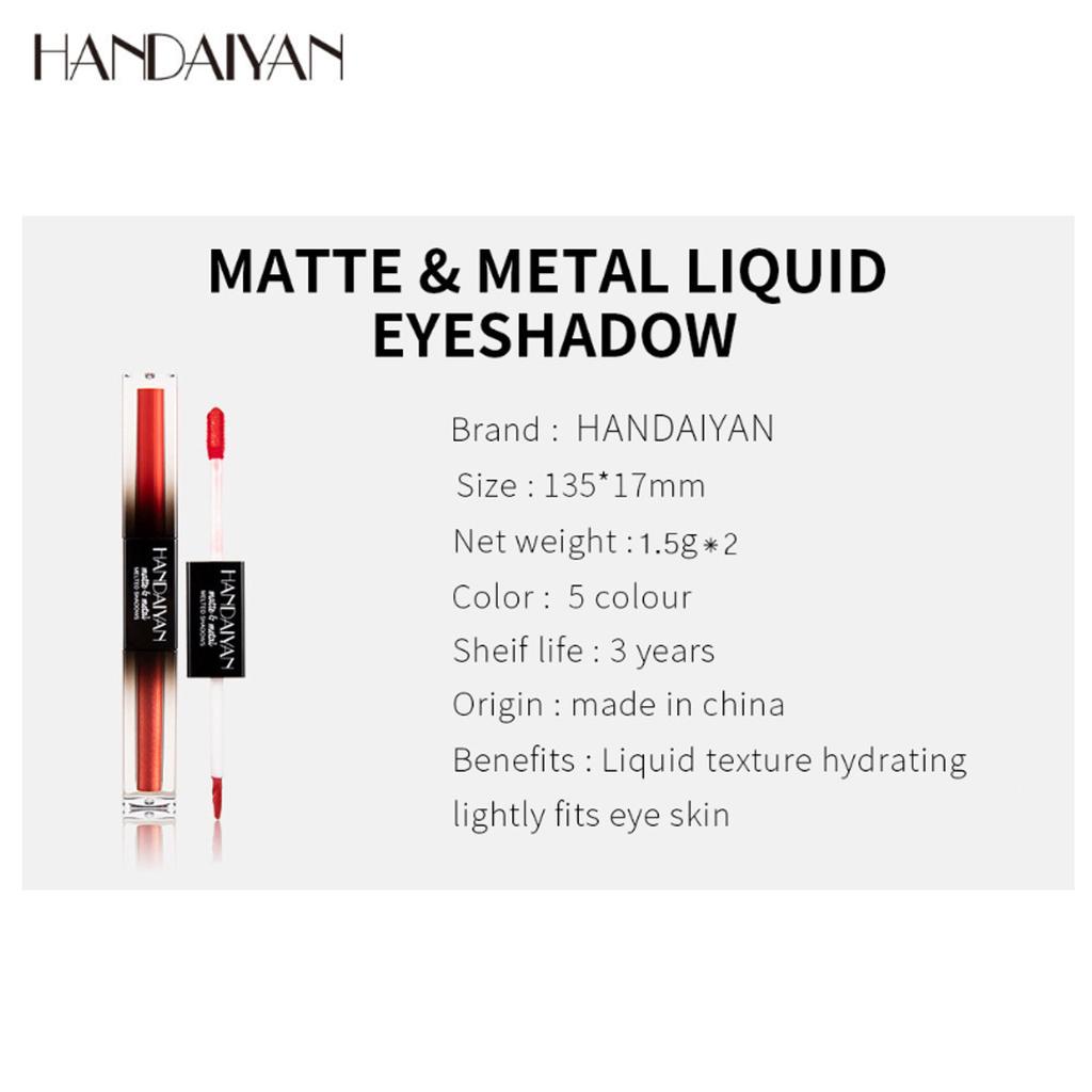 Buy HANDAIYAN 3 In 1 Pen for Eyeshadow EyeLiner Lipgloss Liquid Glitter ...