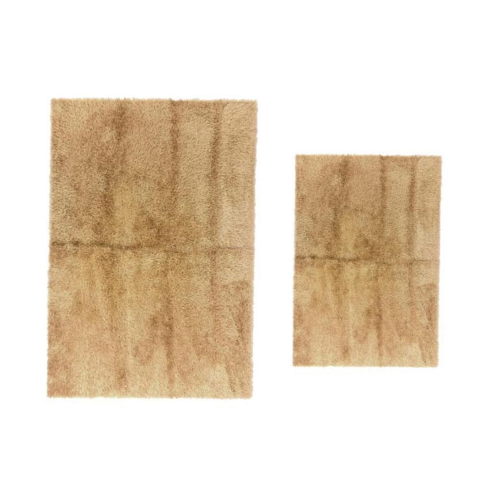 Kaufe Home Bathroom Romanza Double Bath Mat Sandy Yellow | Joom