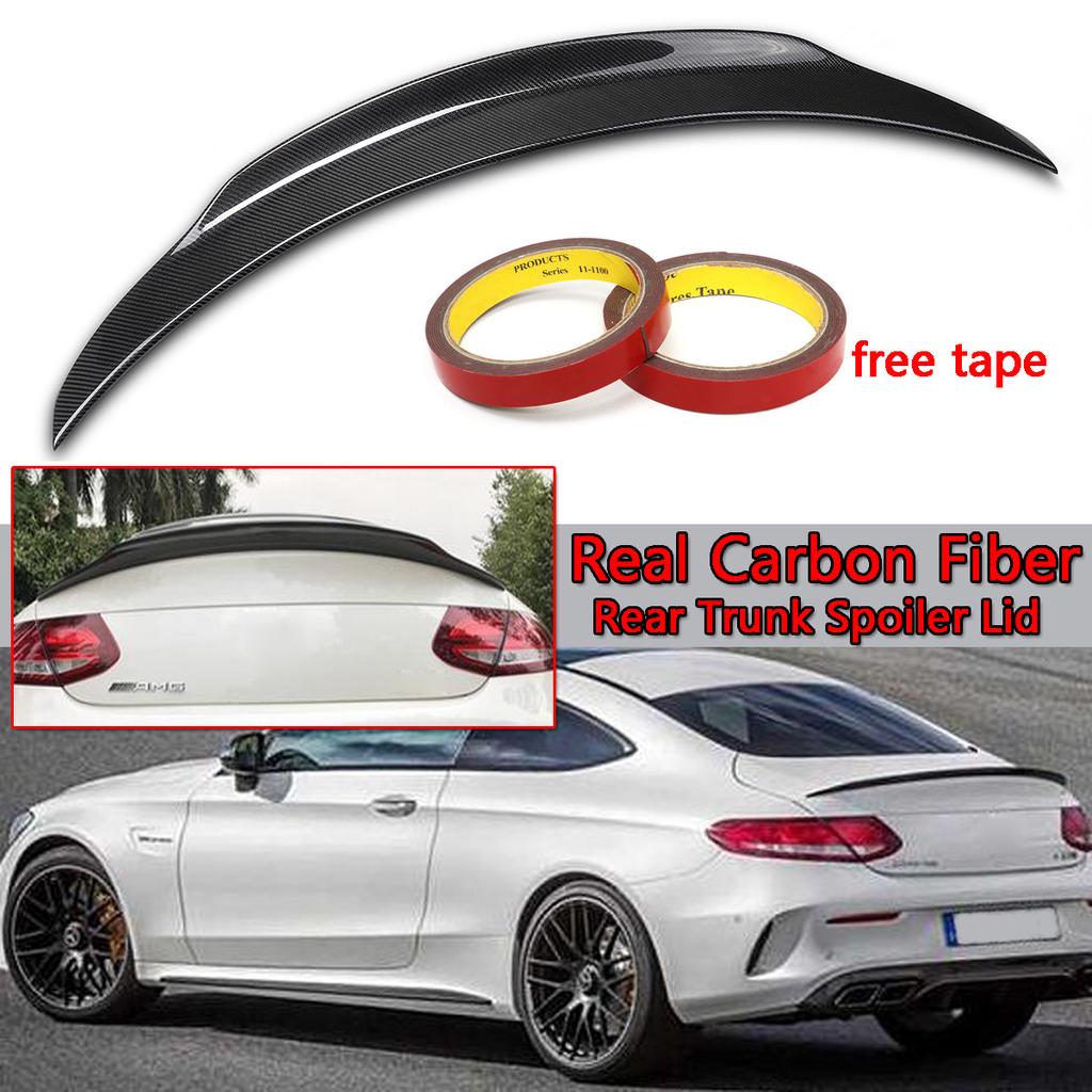 Buy For 17-19 Mercedes Benz W205 2DR Coupe Carbon Fiber PSM Style Trunk ...