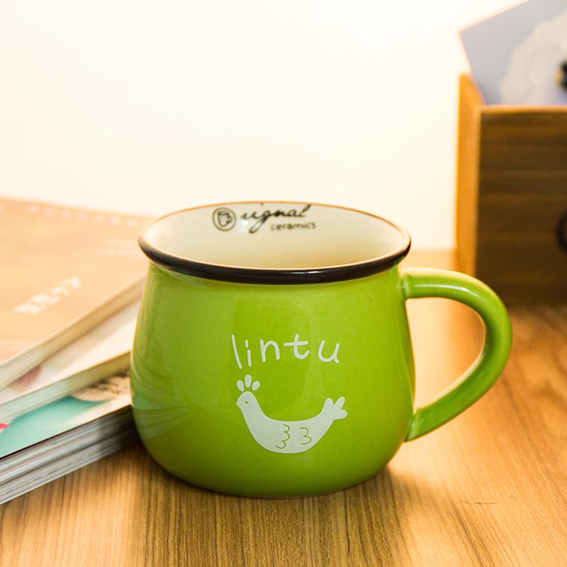 Buy Modern Style Personality Mark Cup Ceramics Coffee Milk Mug at ...