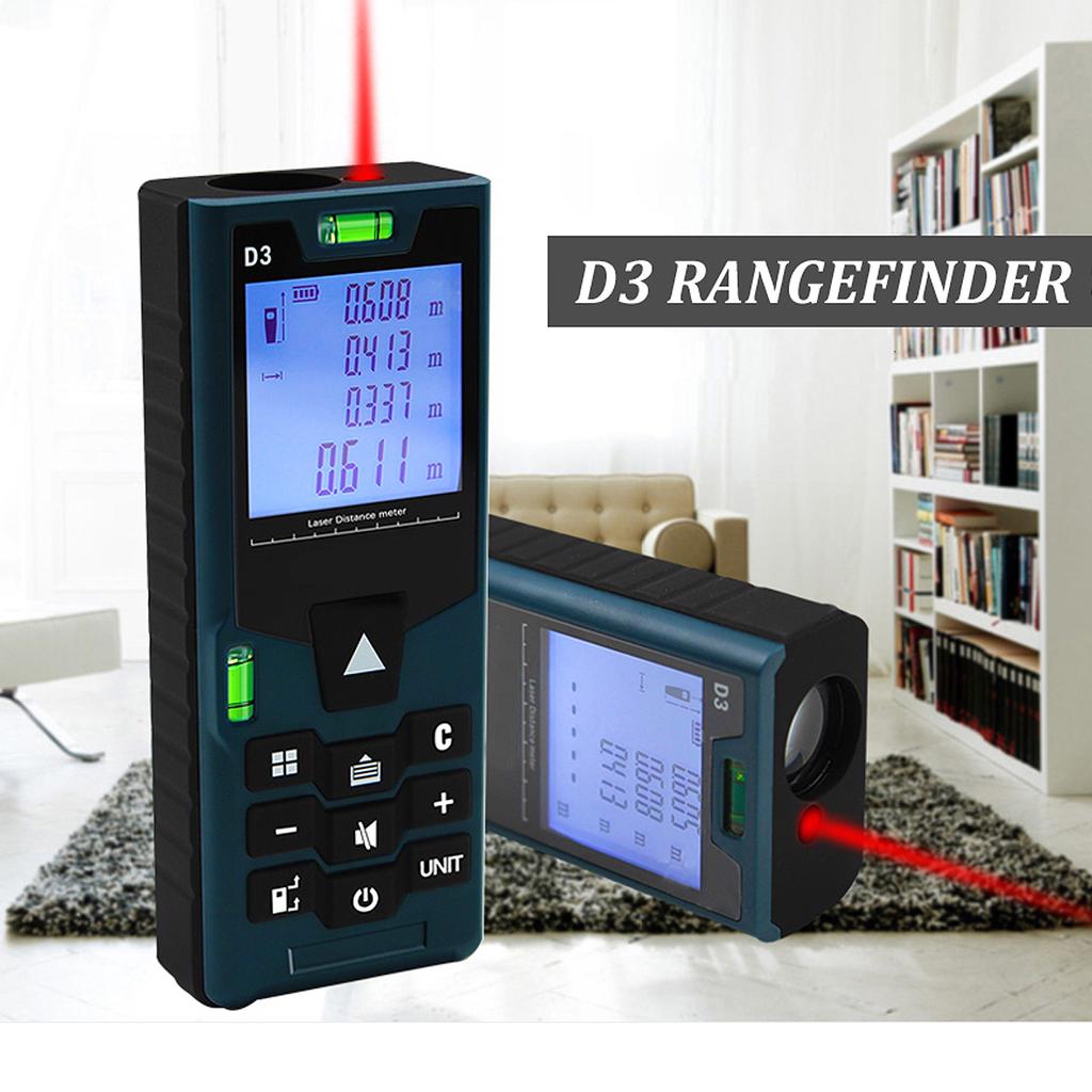 Buy Digital Laser Rangefinder DTAPE D3 Distance Meter Single Continuous ...