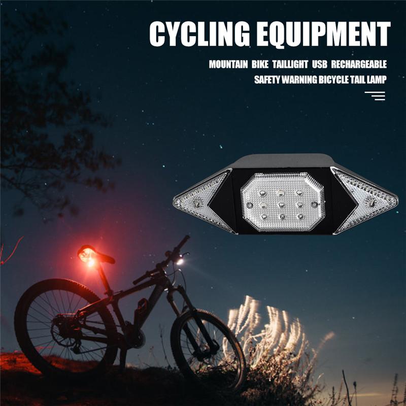 Satın alın Bike Backlights USB Rechargeable Bicycle Turn Signal Light ...