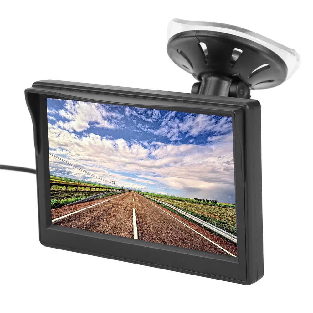 (Car-World) Car 5 INCH TFT LCD HD Screen Monitor for Car Rear Reverse ...