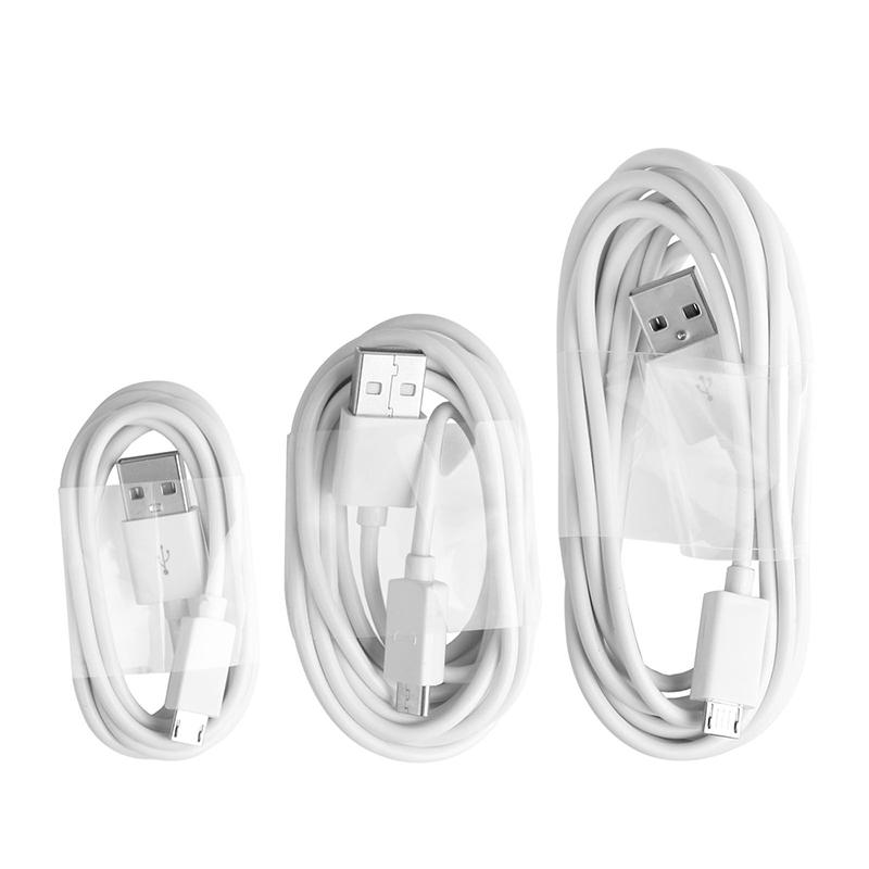 Buy For Android Smart Phone 1m 2m 3meters Black White USB Charging Data ...