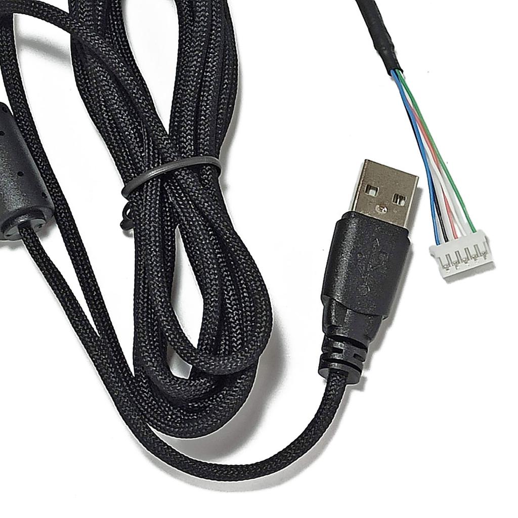 Cheap DIY Universal Umbrella Rope Mouse Cables Soft Durable Mouse Line ...