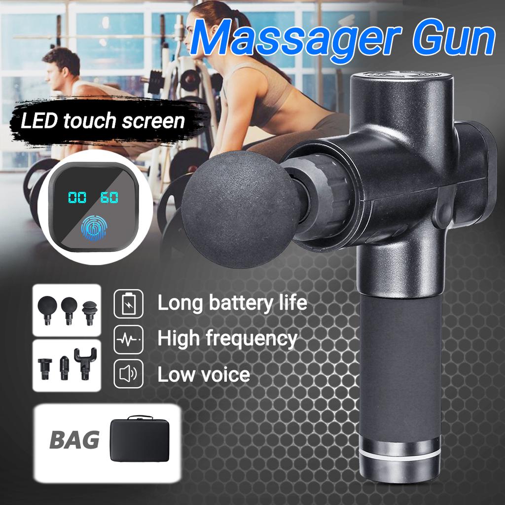 Buy Sports Massage Equipped With 6 Heads 2400Mah 3200R/Min Muscle ...