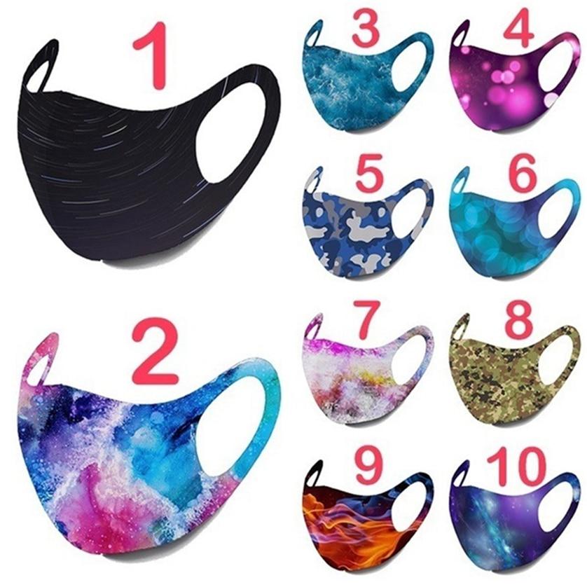 Buy Starry Sky Printed Mask Washable Dust-proof Protective Ear-hanging ...