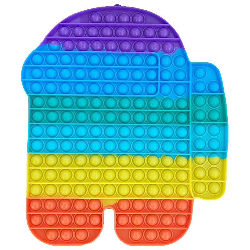 Buy Jumbo Popit Fidget Toys Sensory Big Size Push Bubble Autism Stress ...