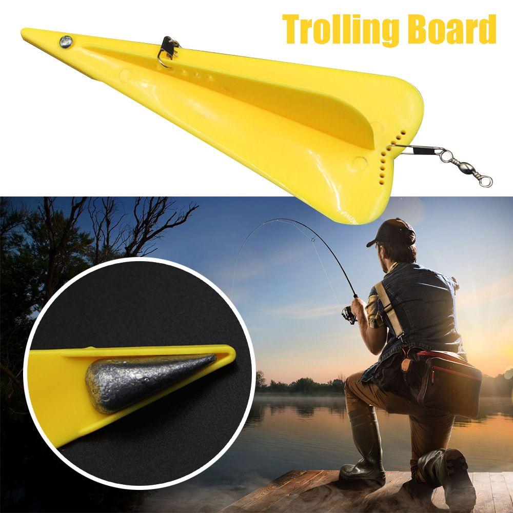 Buy Deep Adjustable Weight Yellow Trolling Tool Diver Plate Plan ...