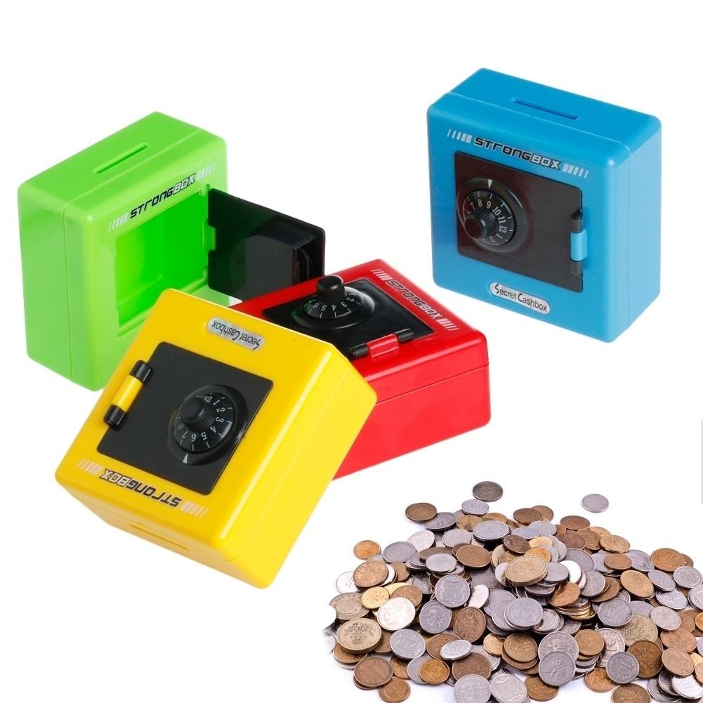 Cheap Cute Combination Lock Money Box Code Safe Cash Coins Saving Piggy ...