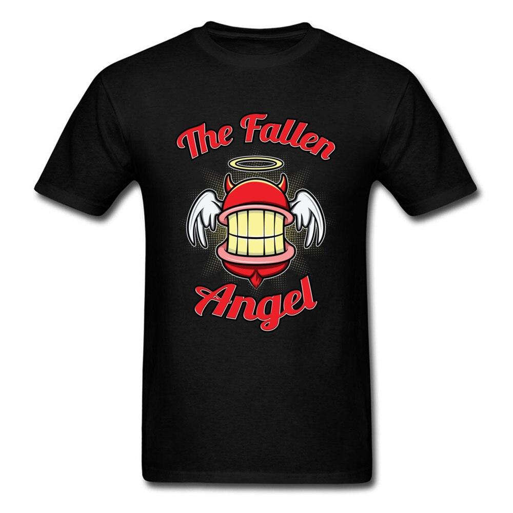 Hip Hop Music T Shirt The Fallen Angel Men S Round Collar Tee Shirts ...