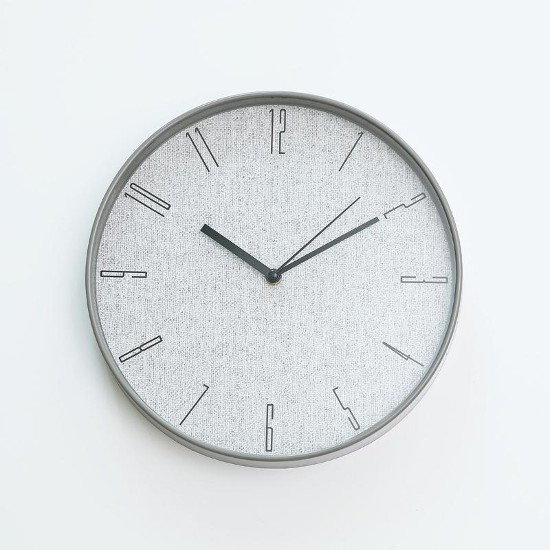 Cheap Fashion Creative 12 Inch Denim Cloth Wall Clock 2023 New Modern ...