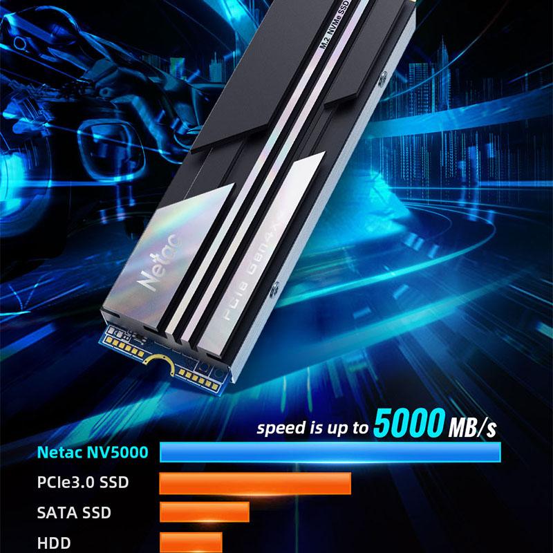 Buy Netac NVMe SSD 500GB 1TB 2TB SSD M2 PCIe 4.0 x4 NVMe M.2 SSD Disk ...