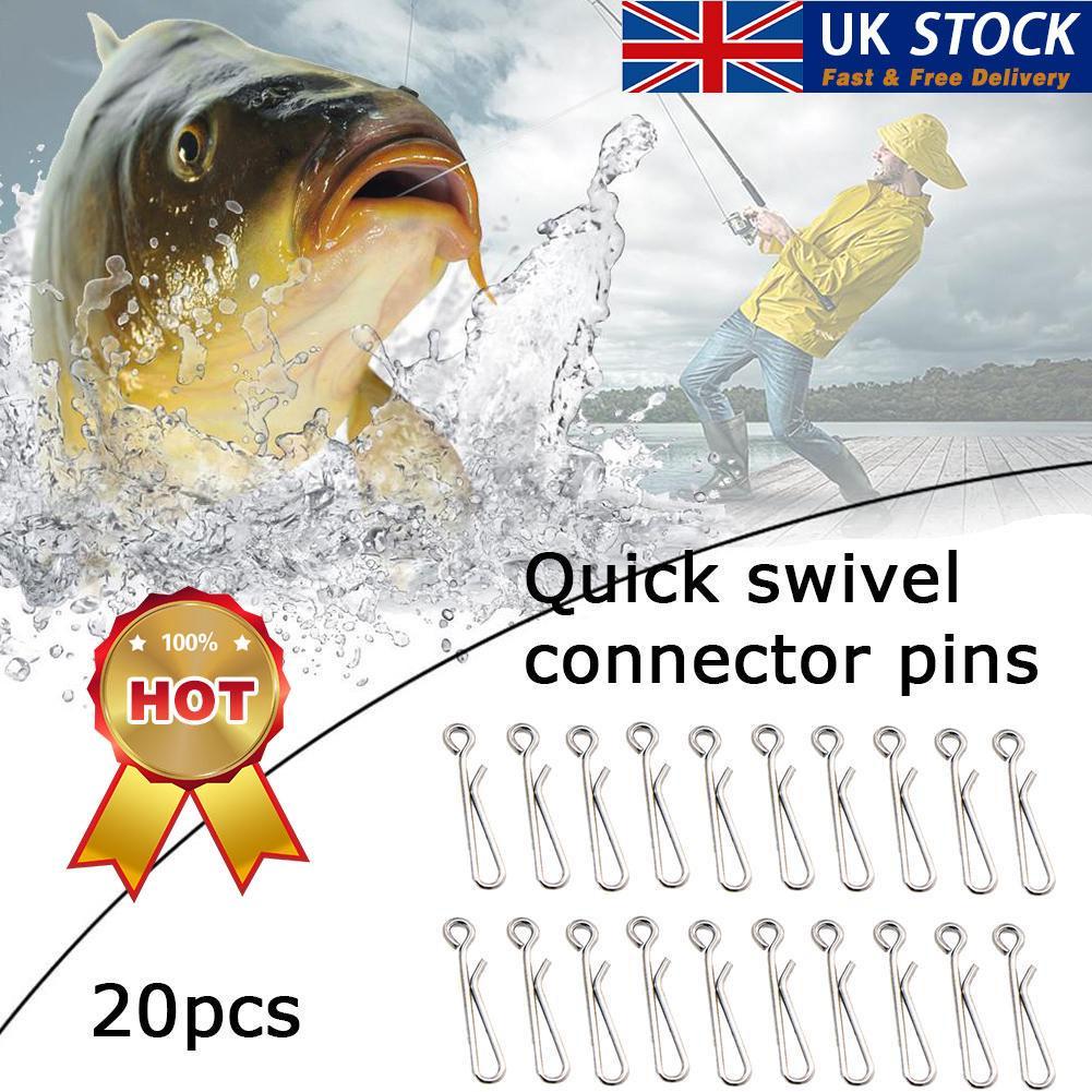 Sea Fishing Lead Bait Snap Clip Weight Link Quick Change NEW F6X2 Rig ...