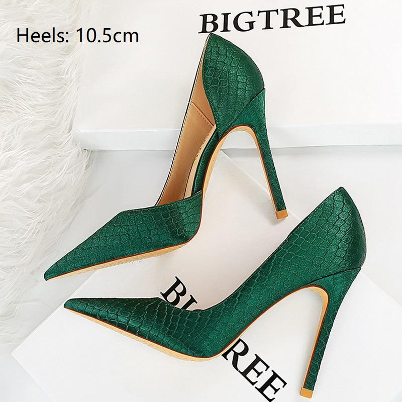 Cheap BIGTREE Shoes Designer New Women Pumps Pointed Toe High Heels ...