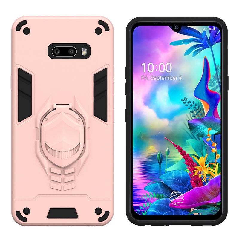 Buy Luxury Shockproof Magnetic Ring Stand Silicone Phone Case Cover For ...