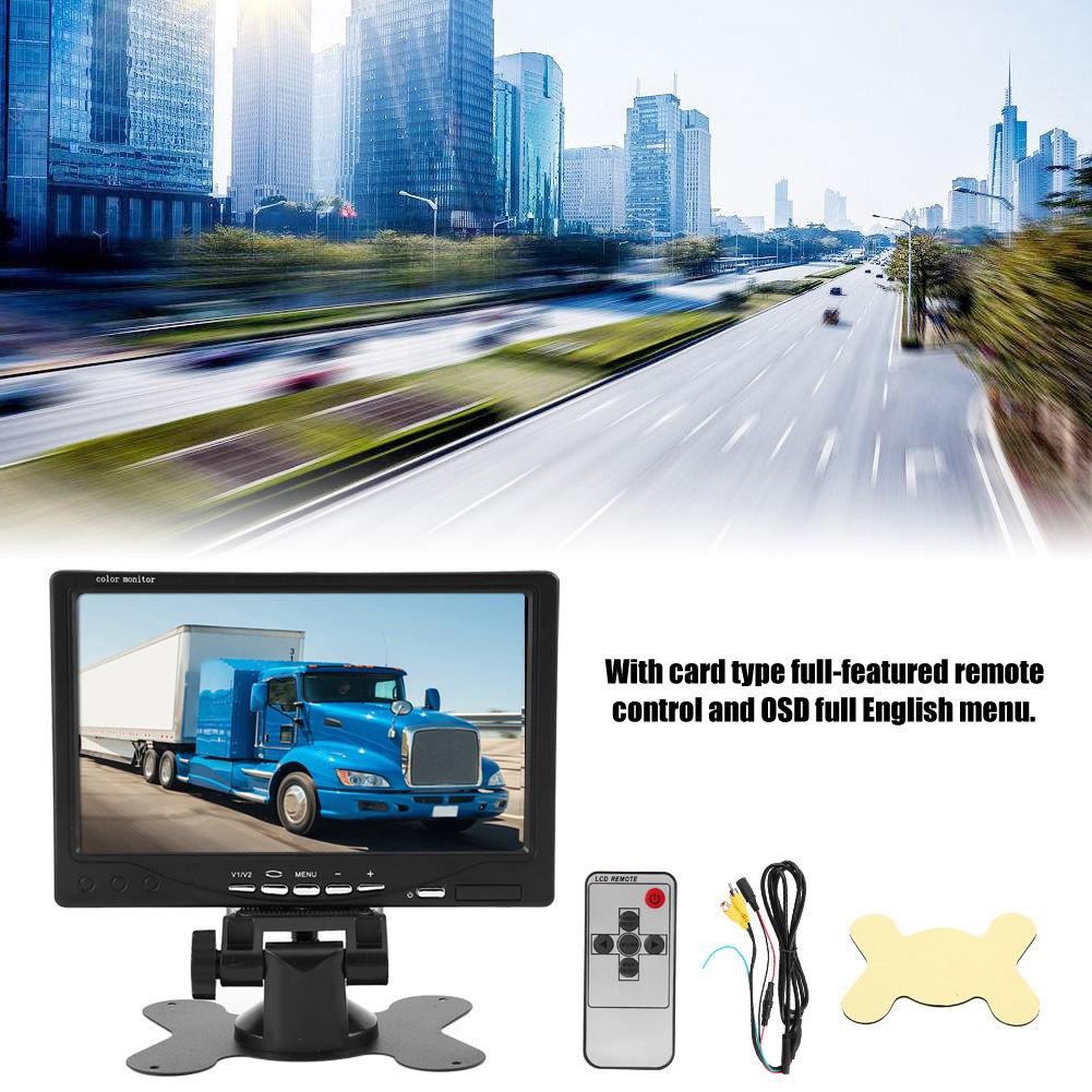 Buy HD 7 Inch Car Rear View Mirror Reversing TFT LCD Display Monitor at ...