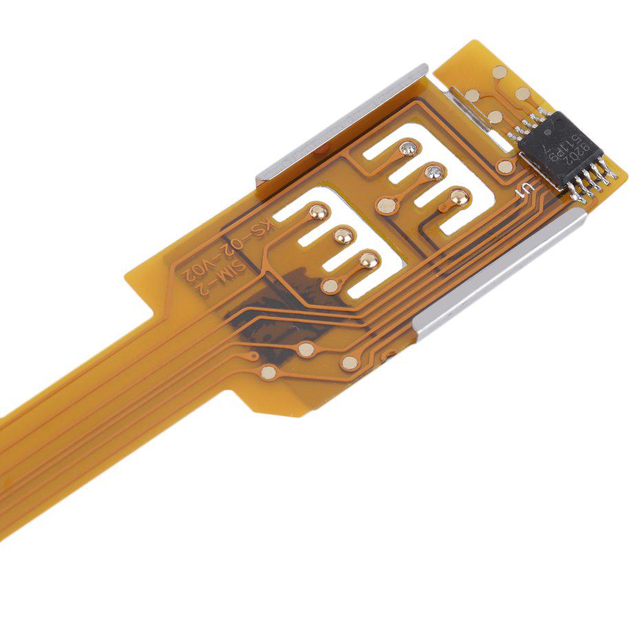 Buy Mobile Phone Double Dual SIM Card Adapter Use Two SIM for Samsung ...