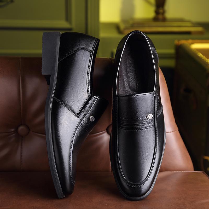 Buy Classical Men Office Business Flats Luxury Temperament Wedding ...