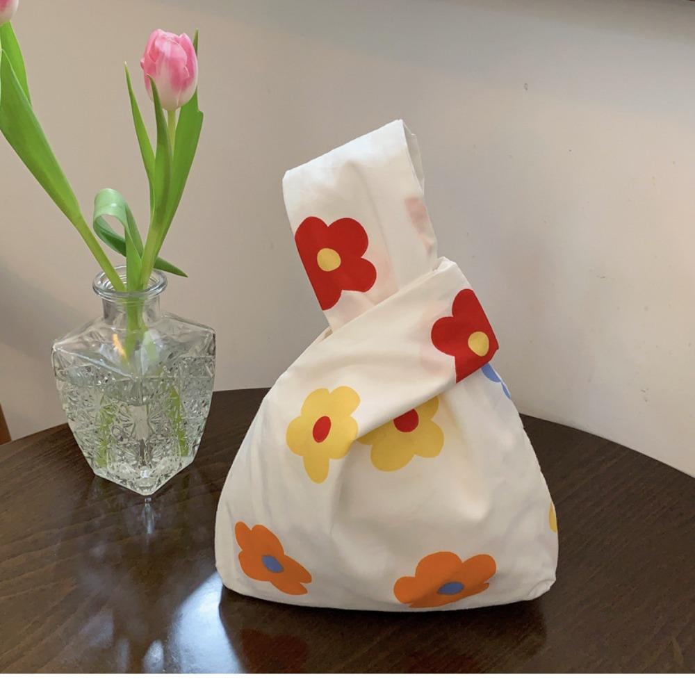 Cheap Japanese Coin Purses Knot Eco Friendly Simple Grocery Pouch Wrist ...