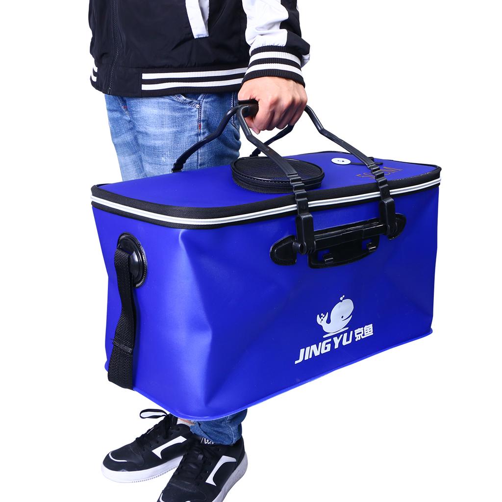 Buy Collapsible EVA Fishing Pail Fishing Water Pail Live Bait Pail Size ...