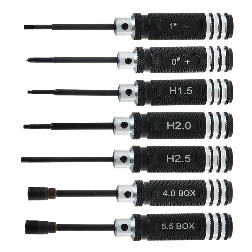 Buy Precision Hex Screwdriver Tool Set for RC Helicopter Drone Repair ...