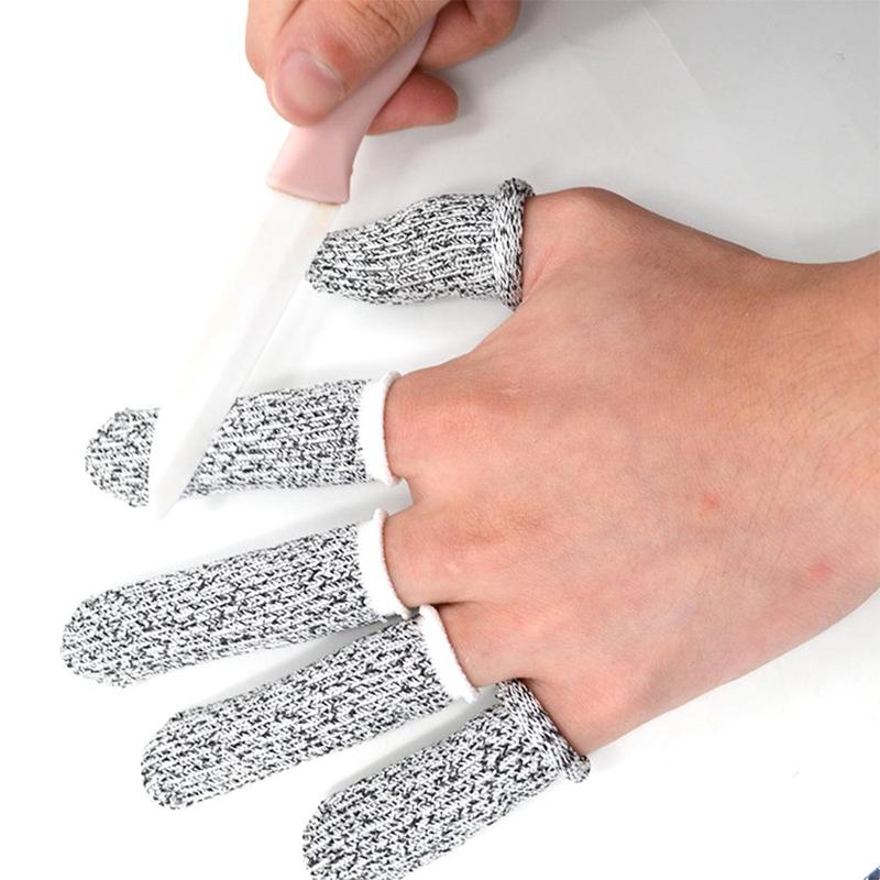 10pcs Cut Resistant Finger Cots Protector Finger Sleeve Protectors ...