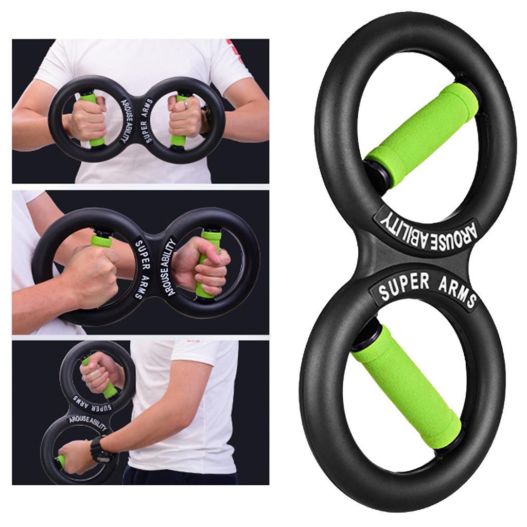 Twister Bar Exercise Equipment Forearm Strength 8 Shape Hand Arm ...