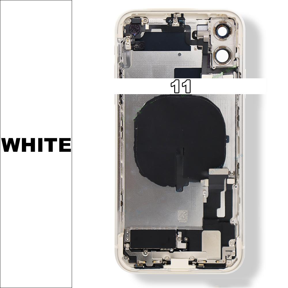 Buy For Apple 11 Back Cover, Middle Case, Middle Frame Case and For ...