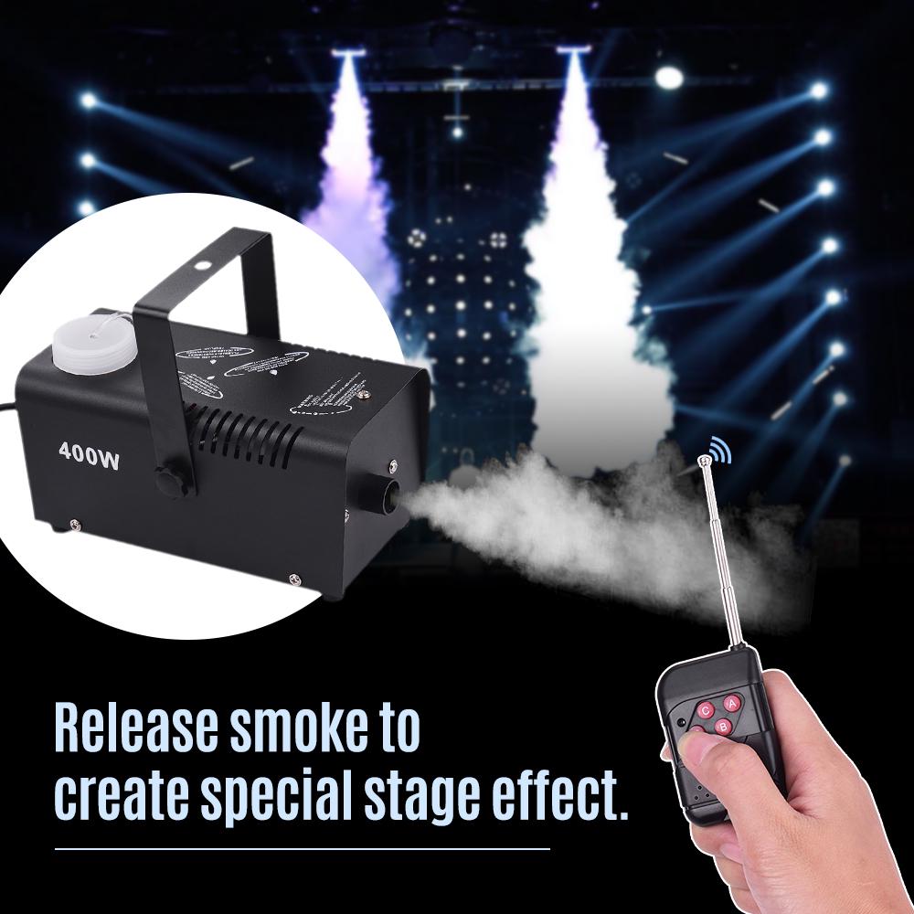 Buy Wireless 400 Watt Fogger Fog Smoke Machine with Remote Control for ...
