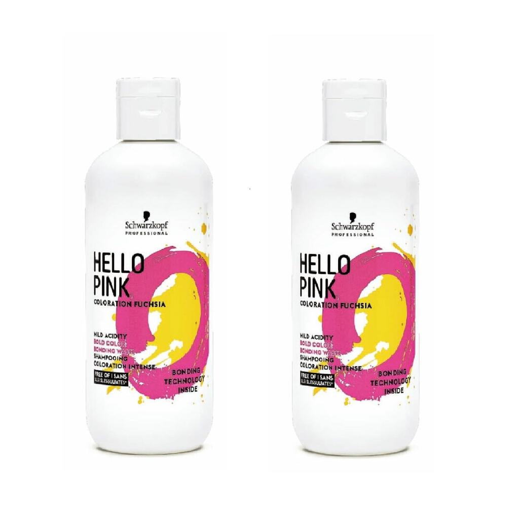 Buy Set of 2 Hello Pink Color Shampoo 310g [Schwarzkopf] at affordable ...
