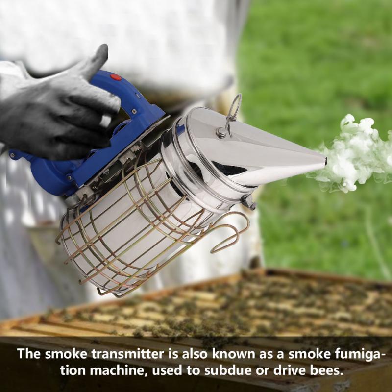 Buy Rechargeable Stainless Steel Electric Bee Smoker Transmitter Kit ...