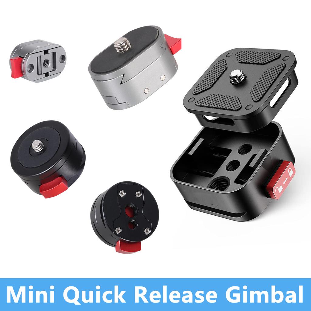 Buy Mini Quick Release Gimbal Universal Quick-release Portable ...