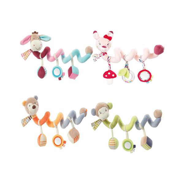 Buy New Born Baby Crib Toy Wrap Around Crib Rail Toy Stroller Toy Cute ...