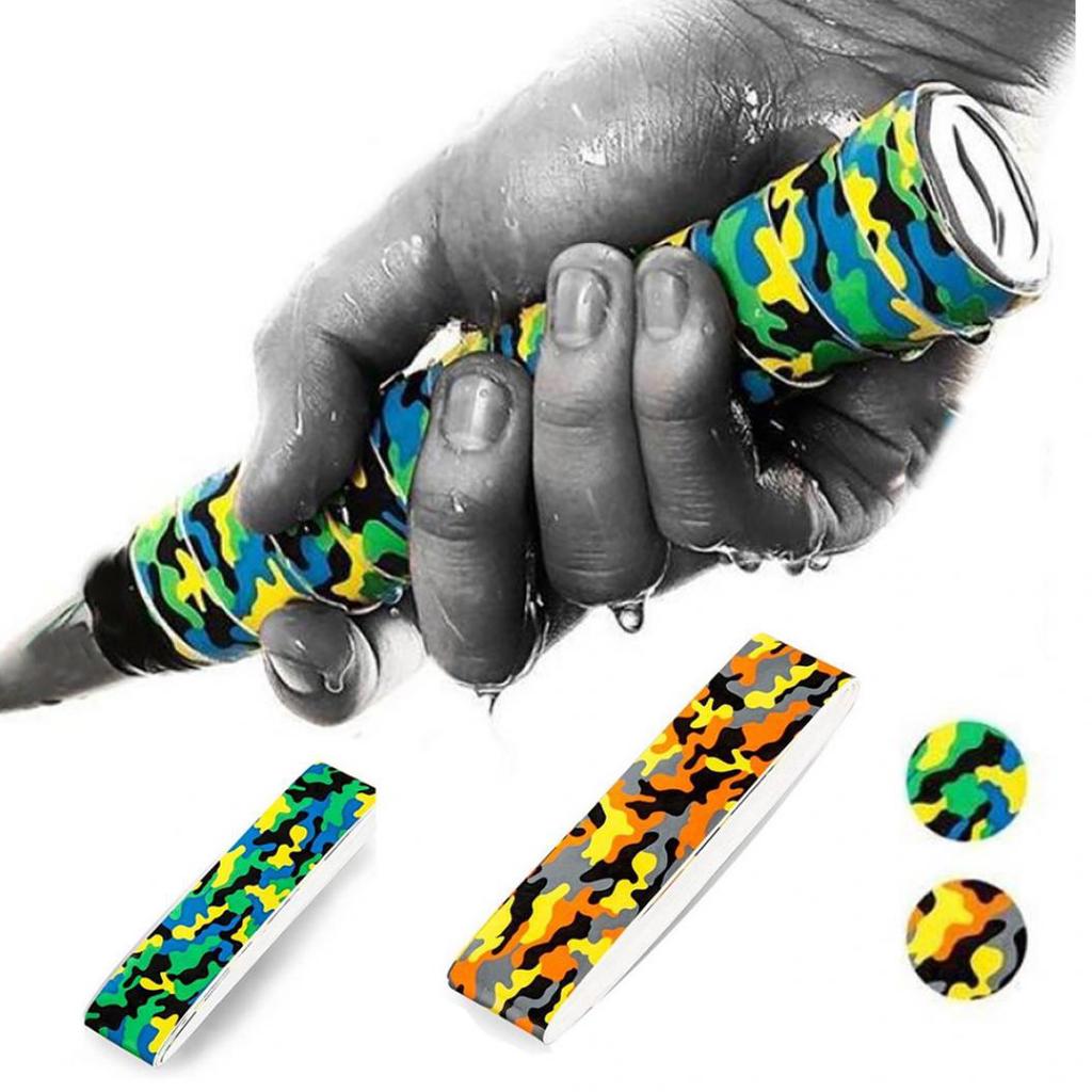 Cheap Camo Anti-Slip Tennis Badminton Racket Bat Sweat Absorption ...