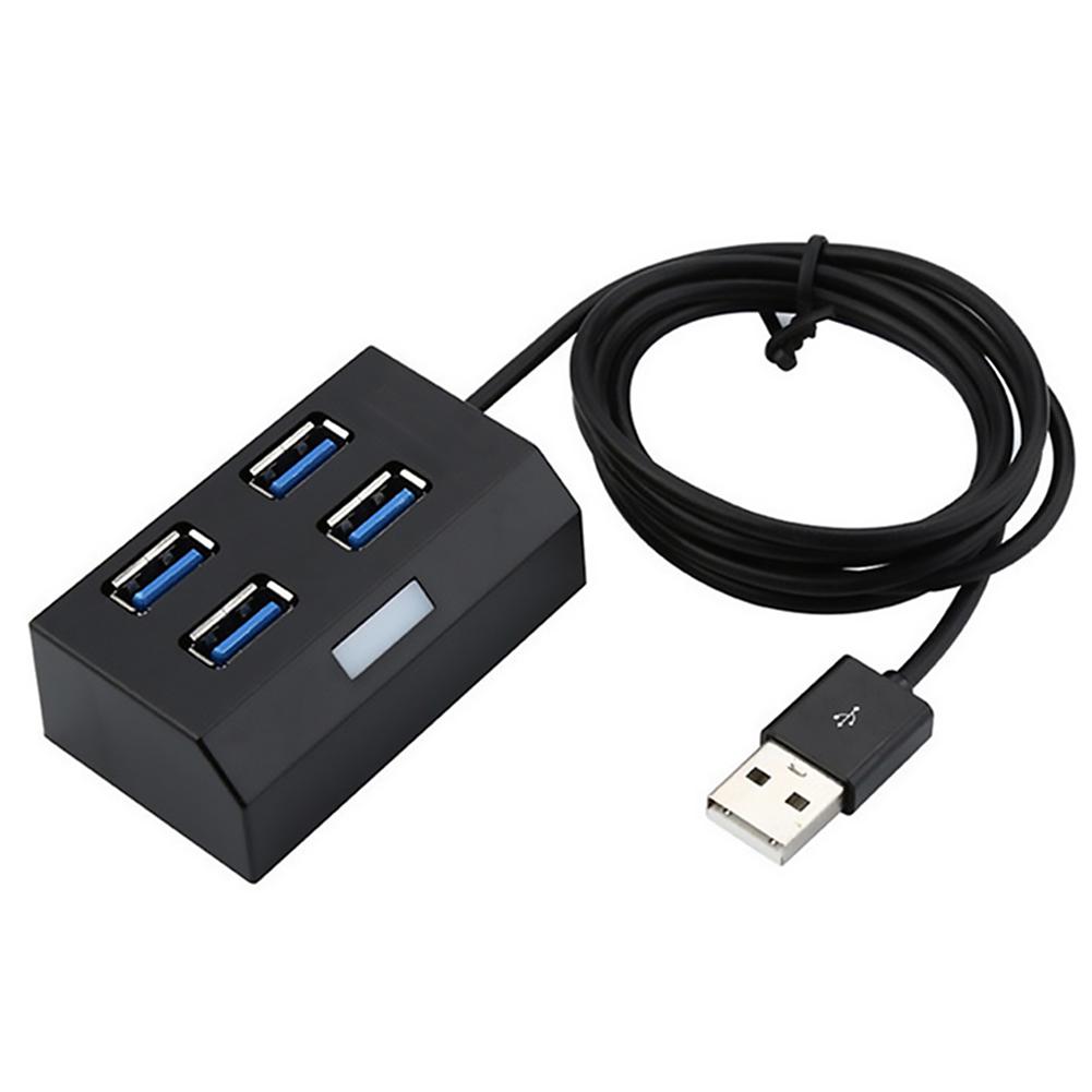 Buy 4 Ports USB 2.0 HUB Splitter Adapter External Converter for Desktop ...